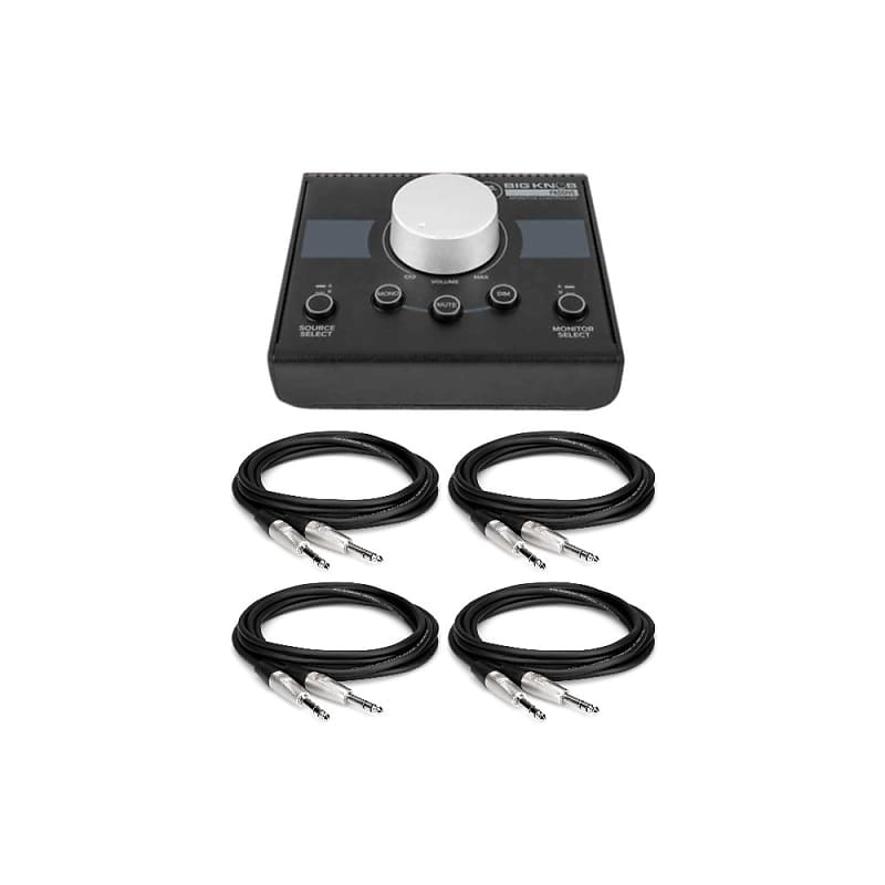 Mackie Big Knob Passive 2x2 Studio Monitor Controller Bundle | Reverb