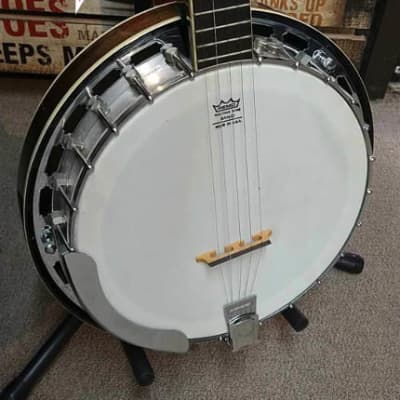 Vintage Conquerer Plectrum Resonator Banjo, 1970s | Reverb
