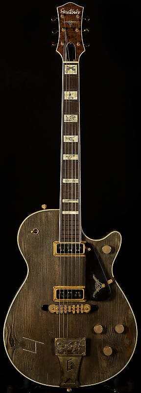 Gretsch Masterbuilt G6130-55 Rodeo Roundup - Heavy Relic | Reverb