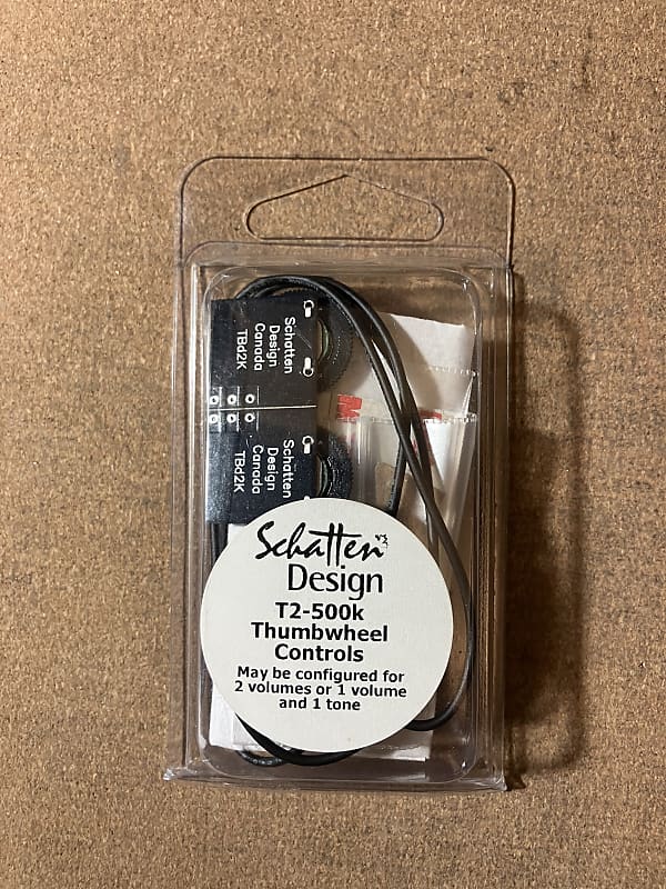 Schatten Designs T2-500k Thumbwheel Control 2010’s - Black | Reverb