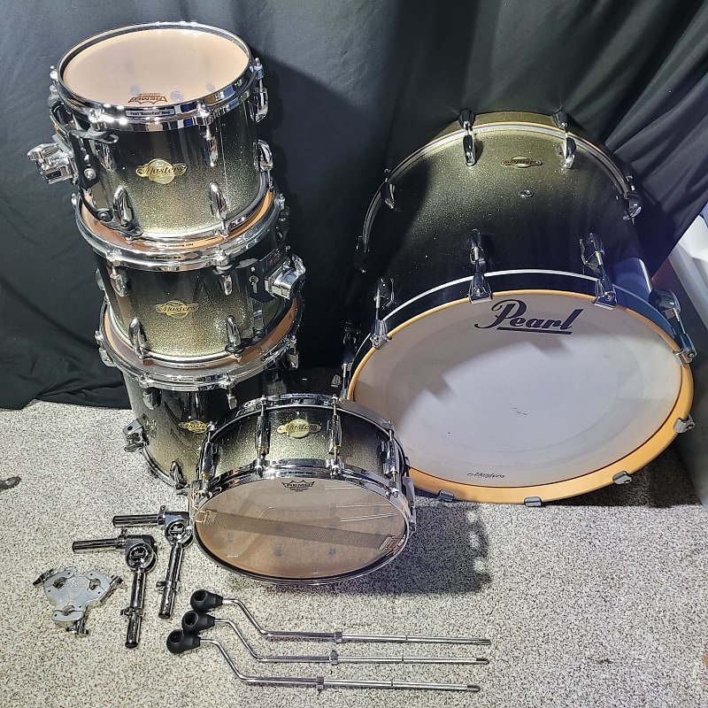 5 piece Pearl Masters Maple MCX Shell Pack | Reverb