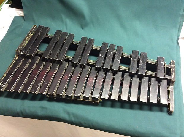 Musser M66 Xylophone Black Portable Keyboard Percussion | Reverb