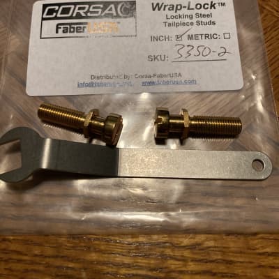 Faber Tone-Bar Compensated Wraparound Bridge and Wrap-Lock | Reverb