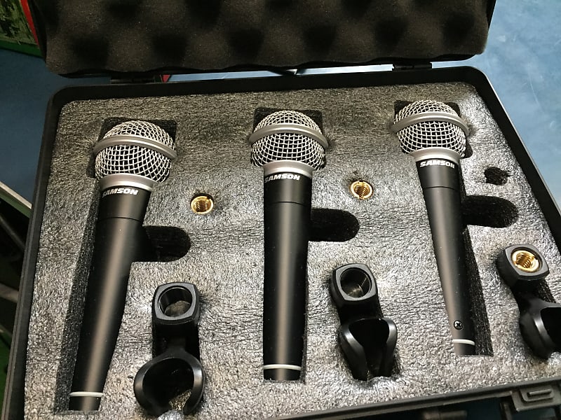 Samson R21, dyn. Vocalmic - 3-Pack in Plastik-Case - | Reverb