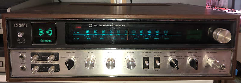 National Panasonic SA-710 Vintage 4 Channel Quad Receiver | Reverb