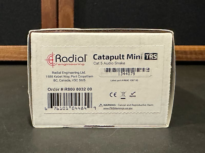 Radial Catapult Mini TRS - Blue | Reverb
