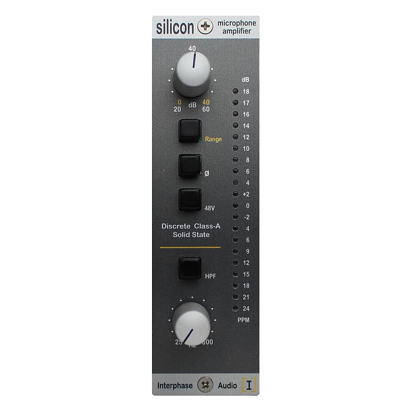 Interphase Audio - Silicon Solid State Microphone Preamp | Reverb UK