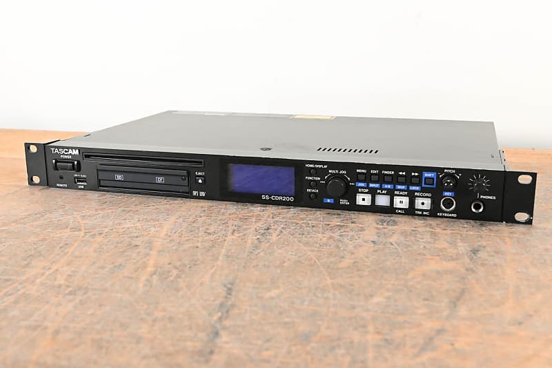 TASCAM SS-CDR200 Solid State and CD Digital Audio Recorder | Reverb