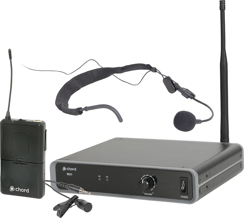 Chord UHF Wireless Mictophone System; Headset | Reverb