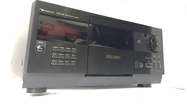 NAKAMICHI CDC-300 200 Disc CD Changer Vintage 1998 With | Reverb