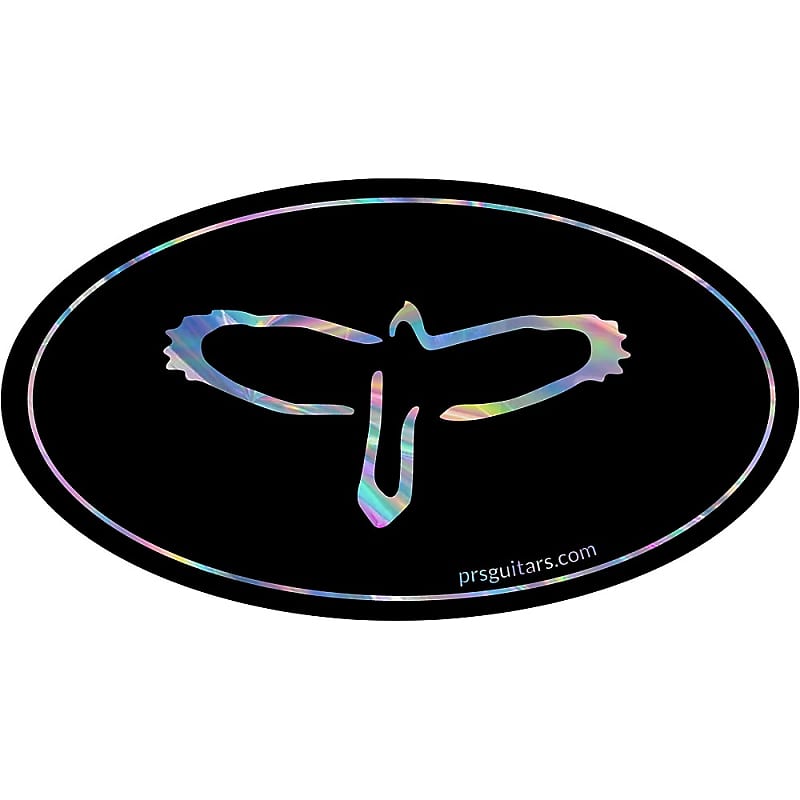 PRS 12th Fret Bird Prism Sticker | Reverb