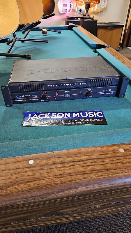 Technical Pro TA-1250 2 Channel Amplifier | Reverb
