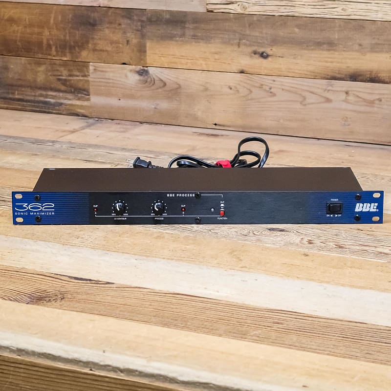 BBE 362 Ganged Stereo Sonic Maximizer | Reverb