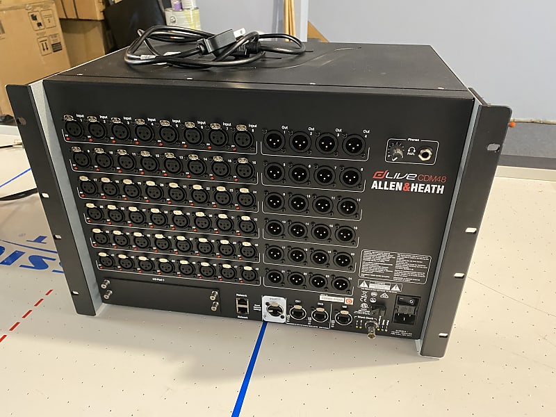 Allen & Heath dLive CDM48 MixRack | Reverb