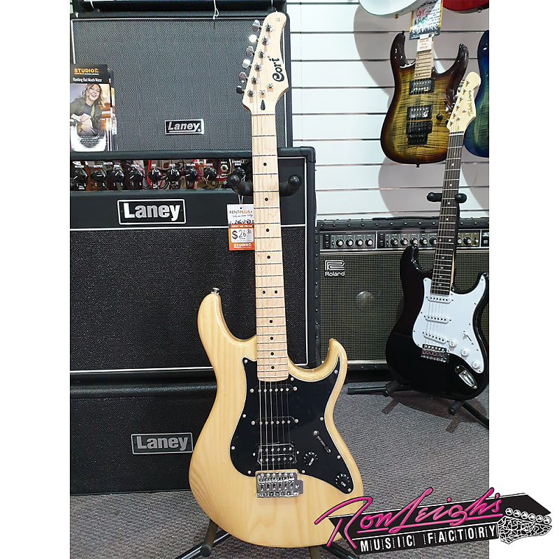 Cort G Series G200 Deluxe Stratocaster Electric Guitar in | Reverb