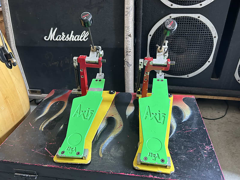 Single Kick Double Pair AXIS USA customized identical Neon | Reverb
