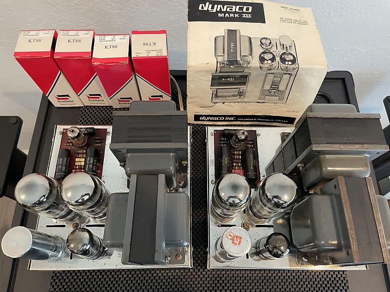 Dynaco MK III Mono Block Tube Power Amplifier Factory Built | Reverb