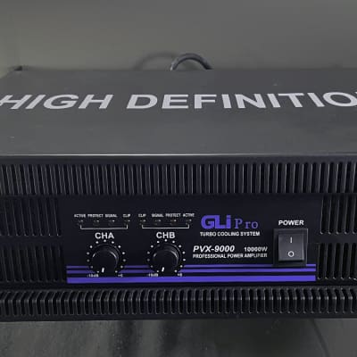GLi Pro PVX-9000 Stereo Power Amplifier | Reverb