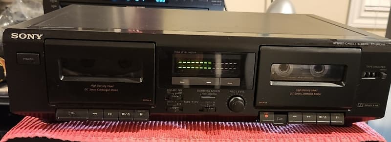 Sony Vintage Sony TC-WE305 Double Cassette Deck (1996-00) 90s | Reverb