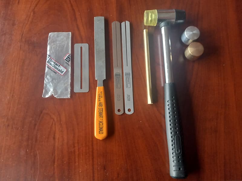 Stewart Macdonald Fret File ,Fret Puller Guides , Fretboard | Reverb