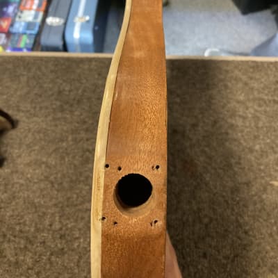 strat-style left-handed guitar body | Reverb