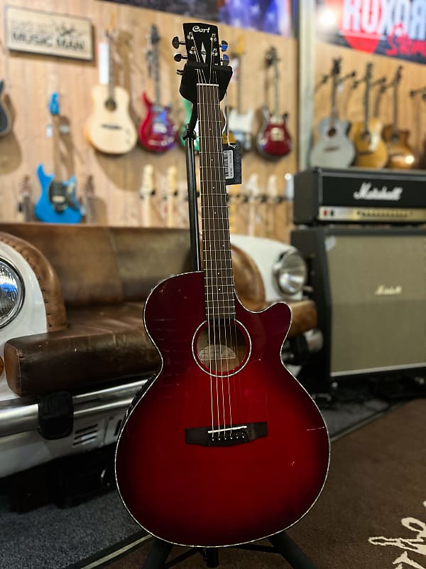 Cort SFX-E TWB Westerngitarre SFX-E Transparent Wineburst | Reverb