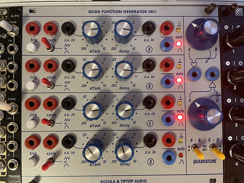 Tiptop/Buchla 281t Quad Function Generator | Reverb