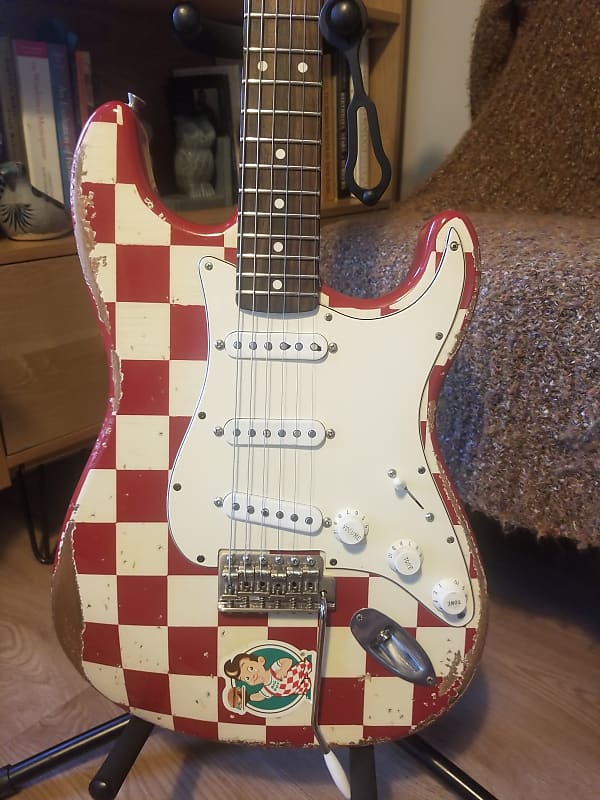 RUST Strat 2023-2024 - Checkerboard | Reverb