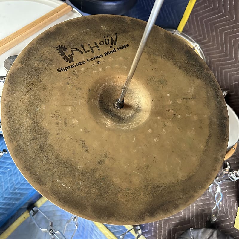 Sabian 14” Wil Calhoun Signature Series Mad Hats 2000s | Reverb