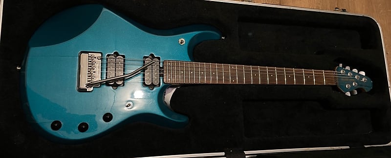 Ernie Ball Music Man JP6 Piezo 2007 - Teal Pearl | Reverb