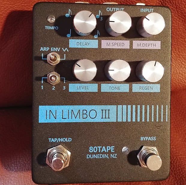 80 Tape Limbo III Compact Analog Modulated Delay Black | Reverb