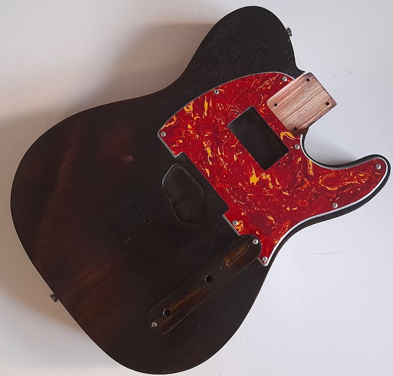 Telecaster body - Ebony relic | Reverb