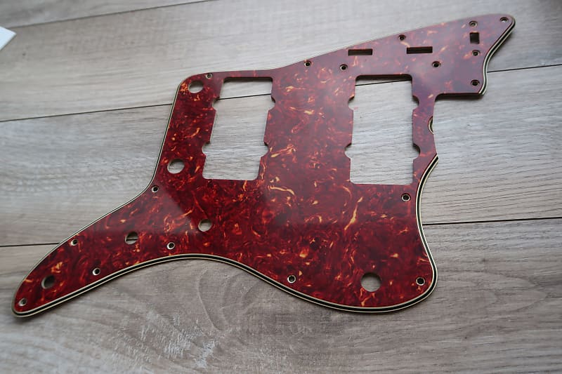 62 Fender Jazzmaster 1962 thru 1971 Red Tortoise / Celluloid | Reverb