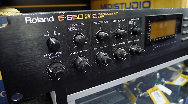 Vintage ROLAND E-660 DIGITAL EQ - FREE SHIPPING! Equalizer | Reverb