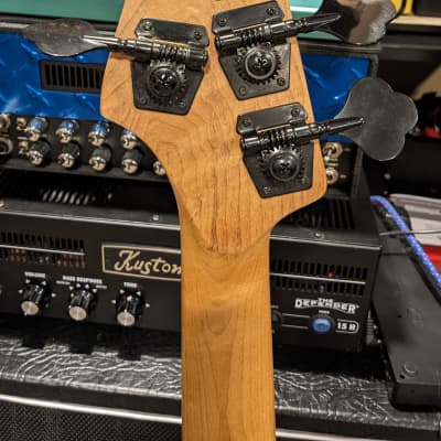 IYV 5-String Jazz Bass - Active PJ Pickups Flame Maple Top | Reverb