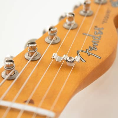 Three String Tree, String Retainer (Polished Nickel) | Reverb