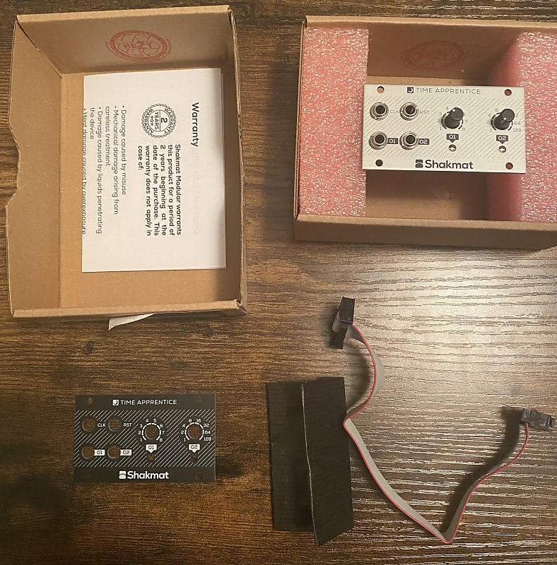 Shakmat Modular Time Apprentice Dual Clock Divider | Reverb