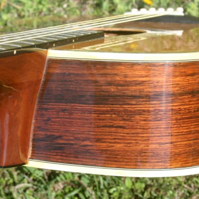 1976 F.Hashimoto F220 OOO size Beautiful Rosewood Guitar - | Reverb