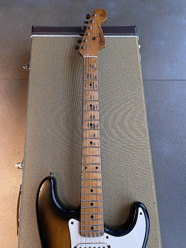 Fender Stratocaster '54 Reissue 1994 - Two Tone Sunburst | Reverb