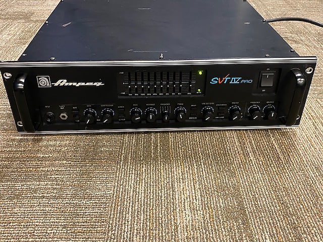 USA Made Ampeg SVT IV Pro Rackmount Bass Head, 1200 Watts | Reverb