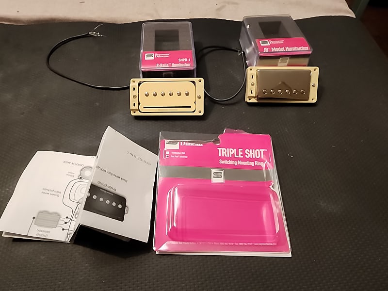 Seymour Duncan P-Rails and JB in Tripleshot Rings | Reverb