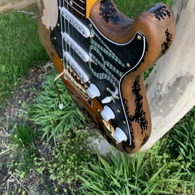 SRV Number One #1 Relic Strat Replica - Custom Licensed & | Reverb
