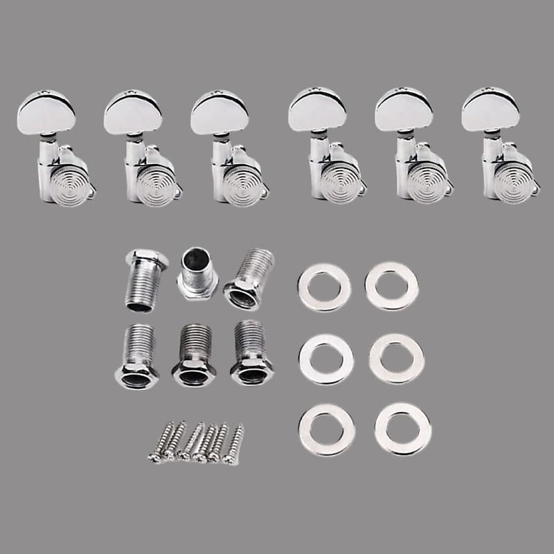 6R Guitar Tuning Pegs Auto Locking Tuners Keys Machine Heads | Reverb