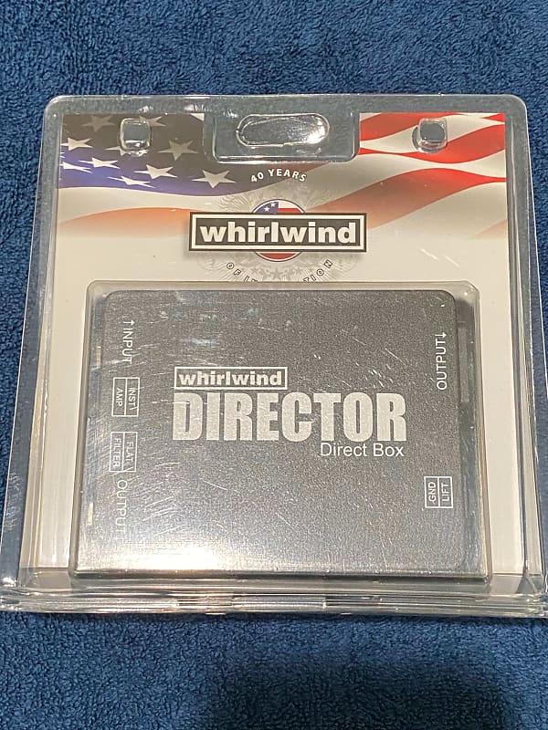 (2X) Whirlwind DIRECTOR Direct Box with Ground Lift | Reverb