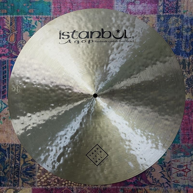 Istanbul Agop 22" Traditional Jazz Ride | Reverb