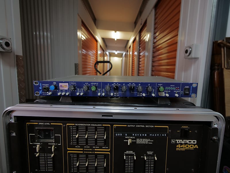 TL Audio 2051 Indigo Series Valve Vocal Processor 1997 - Blue | Reverb