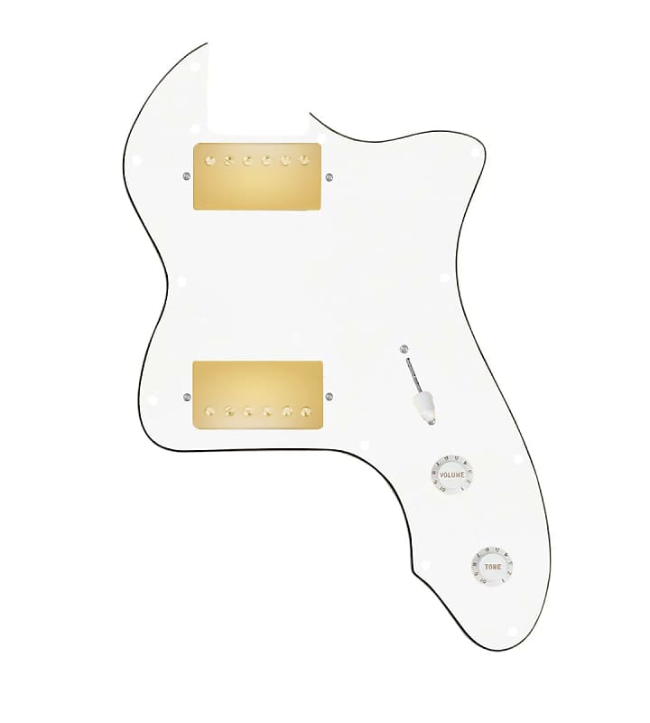 920D Custom 72 Thinline Tele Loaded Pickguard With Gold | Reverb