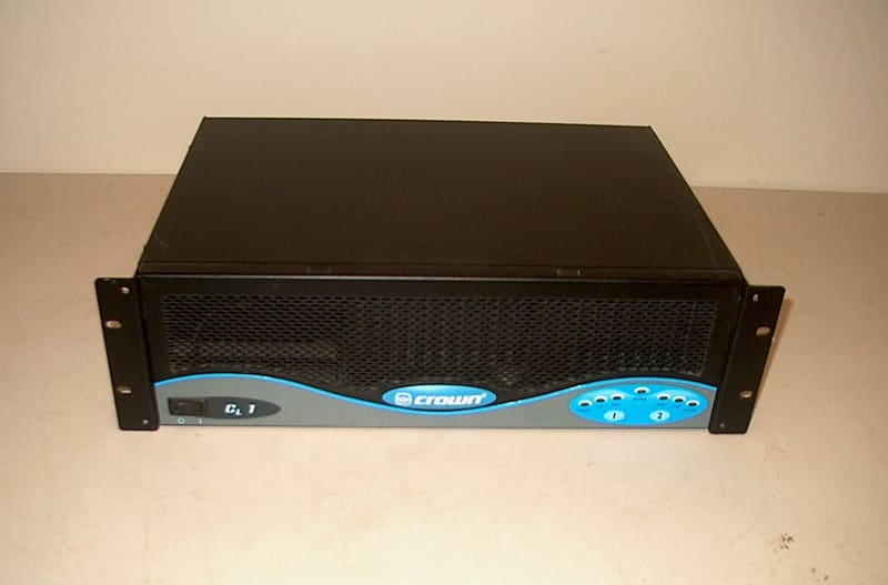 Crown CL1 power amplifier 450 Watts per channel into 4 ohms | Reverb
