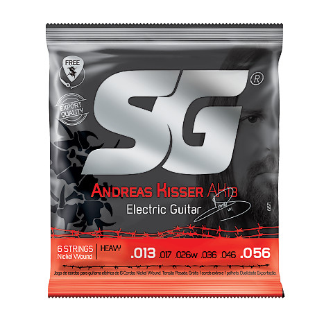 【SGstrings】 Nickel Plated Steel .013 Signature Andreas Kisser | Reverb