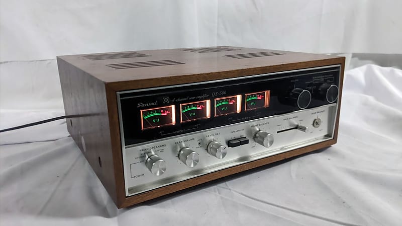 Sansui QS-500 Quadraphonic Synthesizer/Decoder Amplifier | Reverb